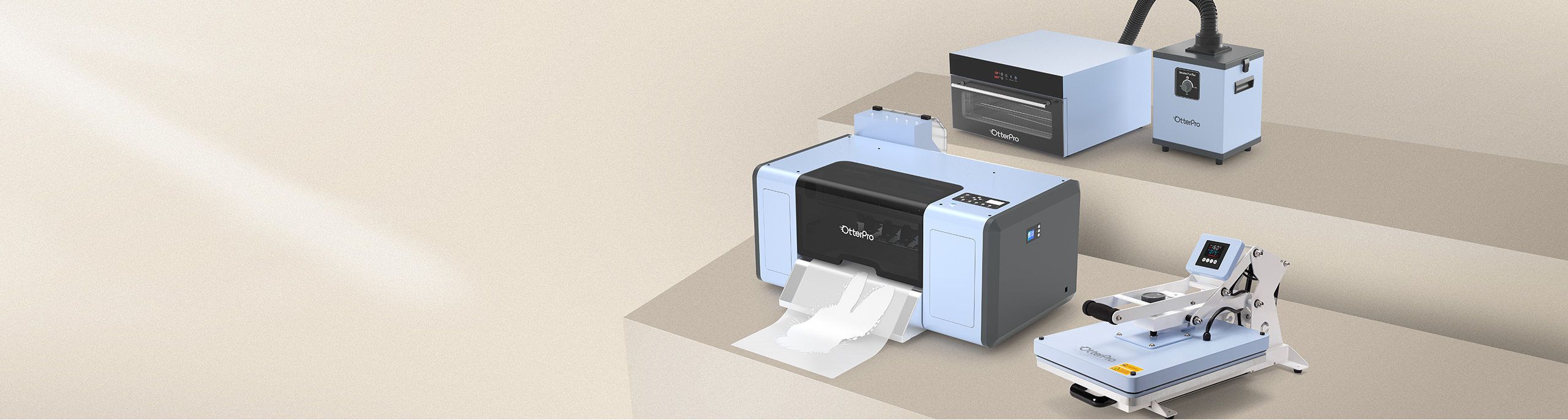 Home - Otter DTF - Print, Cure, Wow with Otter DTF System!